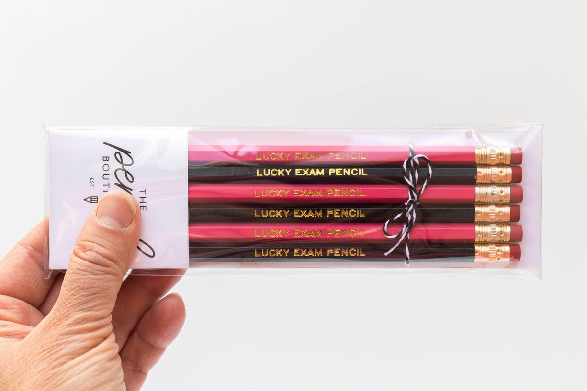 Lucky Exam Pencils | Unique Pencil Sets