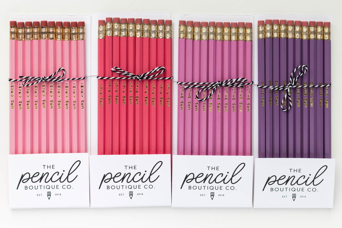 Create a Custom Pencil Set | Mix and Match 20+ Colors!