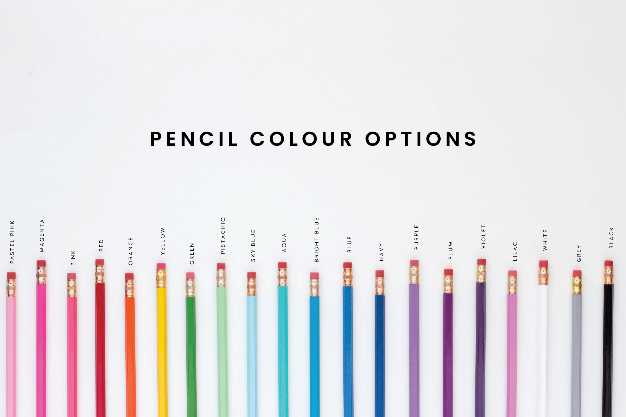 Create a Custom Pencil Set | Mix and Match 20+ Colors!