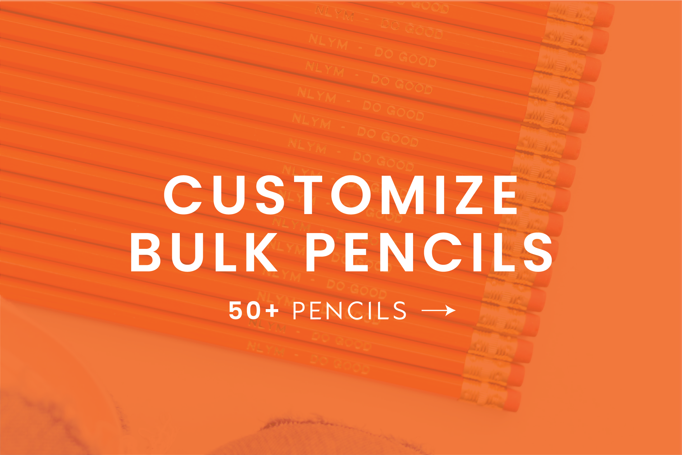 Personalized Bulk Pencils | Free Shipping on Orders $100+